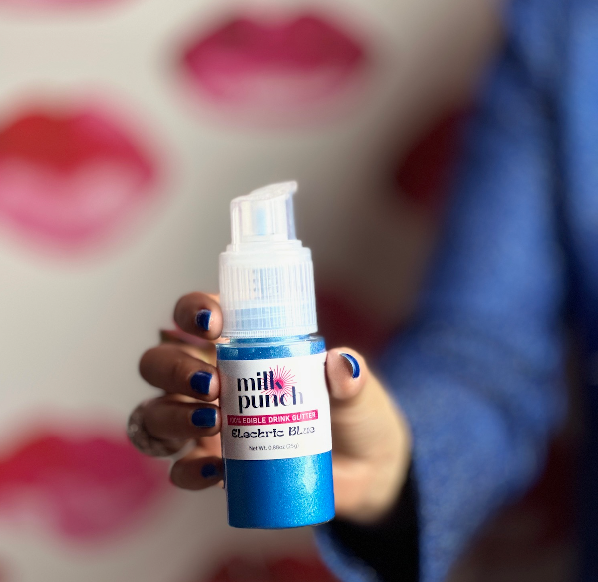Disco Dust Glitter Garnish – Milk Punch